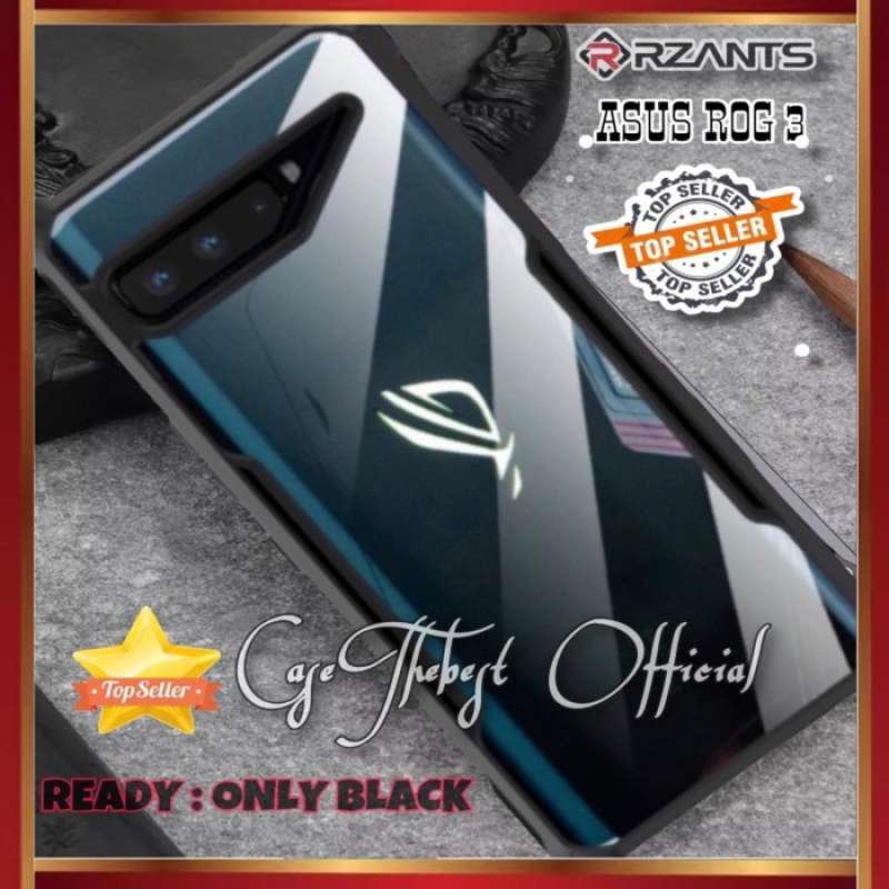 Promo ASUS ROG PHONE 3 STRIX RZANTS BLADE ORIGINAL ARMOR CLEAR HARD ...