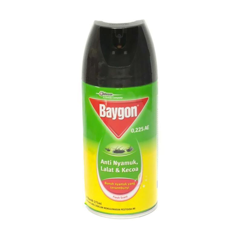 Jual Baygon Aerosol Tea Blossom Pembasmi Serangga [225 mL/12 pcs ...