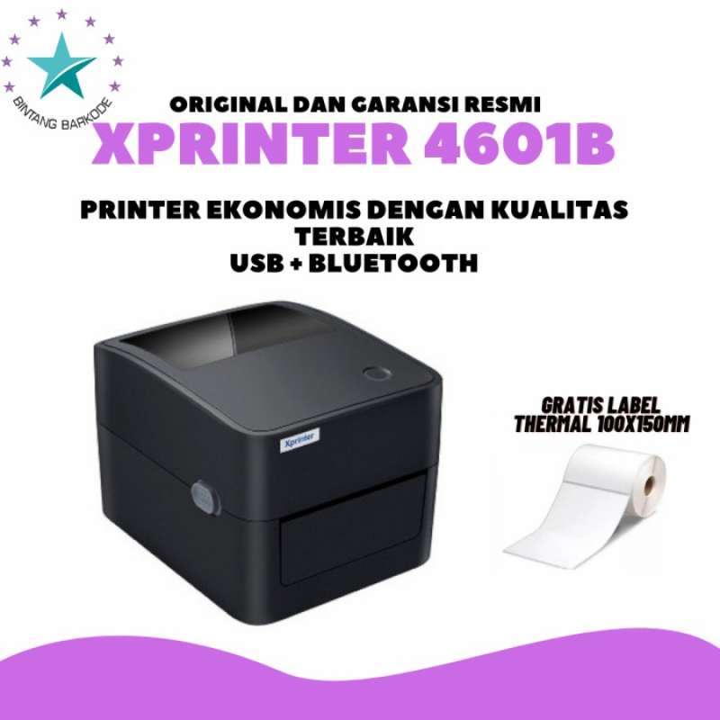 Promo Printer Barcode Thermal Label Xprinter Xp-4601B Usb - Bluetooth ... Promo Printer Barcode Thermal Label Xprinter Xp-4601B Usb - Bluetooth ...
