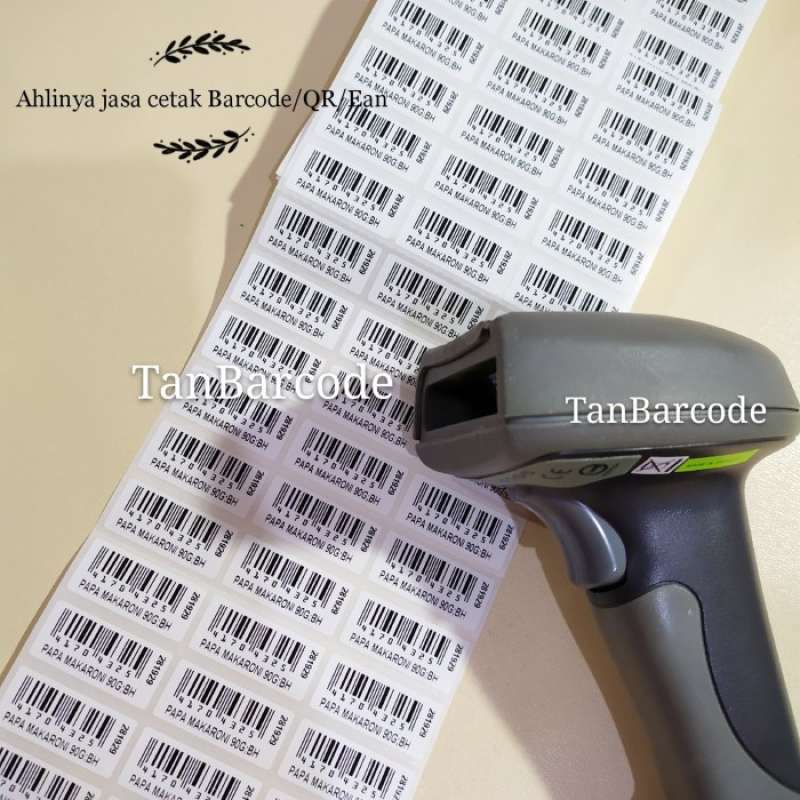 Promo Cetak Print Barcode Variable/Serial Number Tuk Toko Distro Supermarket Diskon 15% di ...