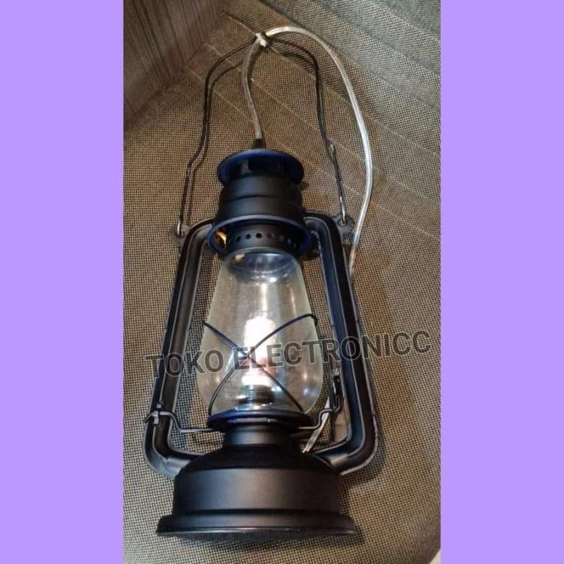 Jual Lampu Antik Teplok LED sudah isi Bohlam 3 Warna di Seller Toko ...