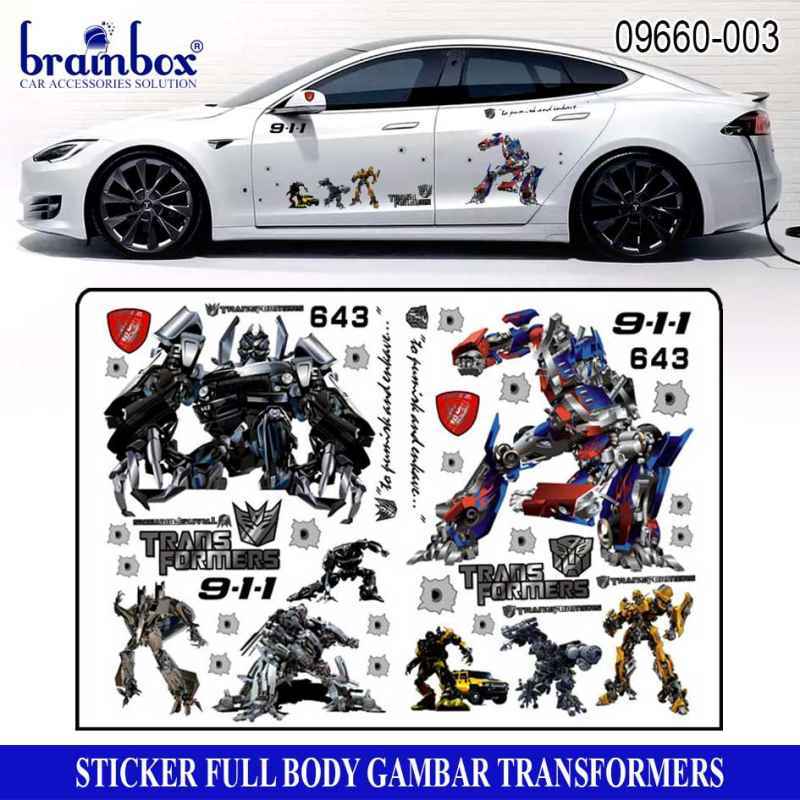 Jual HIGH QUALITY Stiker Transformers Tempelan Bodi Mobil Car Full Body ...