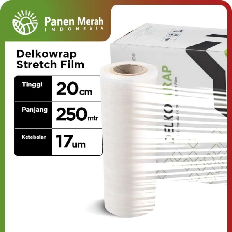 Jual Plastik Wrap / Wrapping / Wraping Stretch Film 20Cm Bening ...