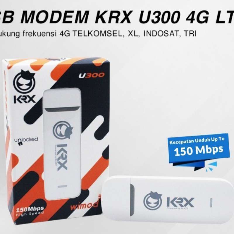 Jual USB MODEM WINGEL 4G LTE KRX U300 UNLOCK di Seller Cullen darrel ...