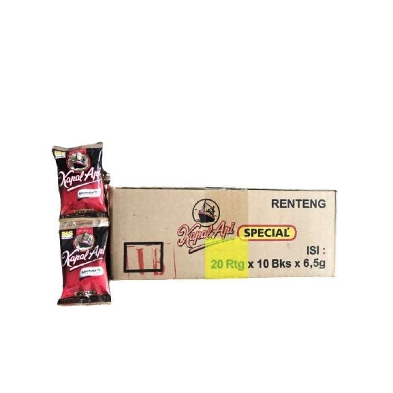 Jual Kopi Kapal Api Special Mini tanpa gula (1 dus 20 renceng) kopi ...