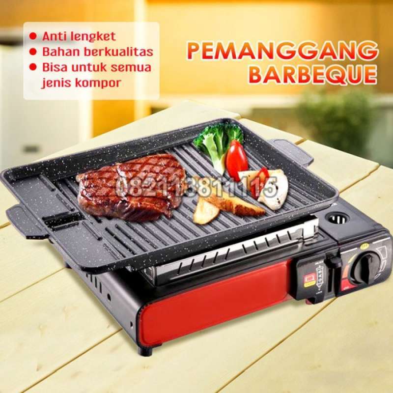 Jual GRILL BBQ YAKINIKU PAN Alat Panggang/Panggangan/Pemanggang daging ...