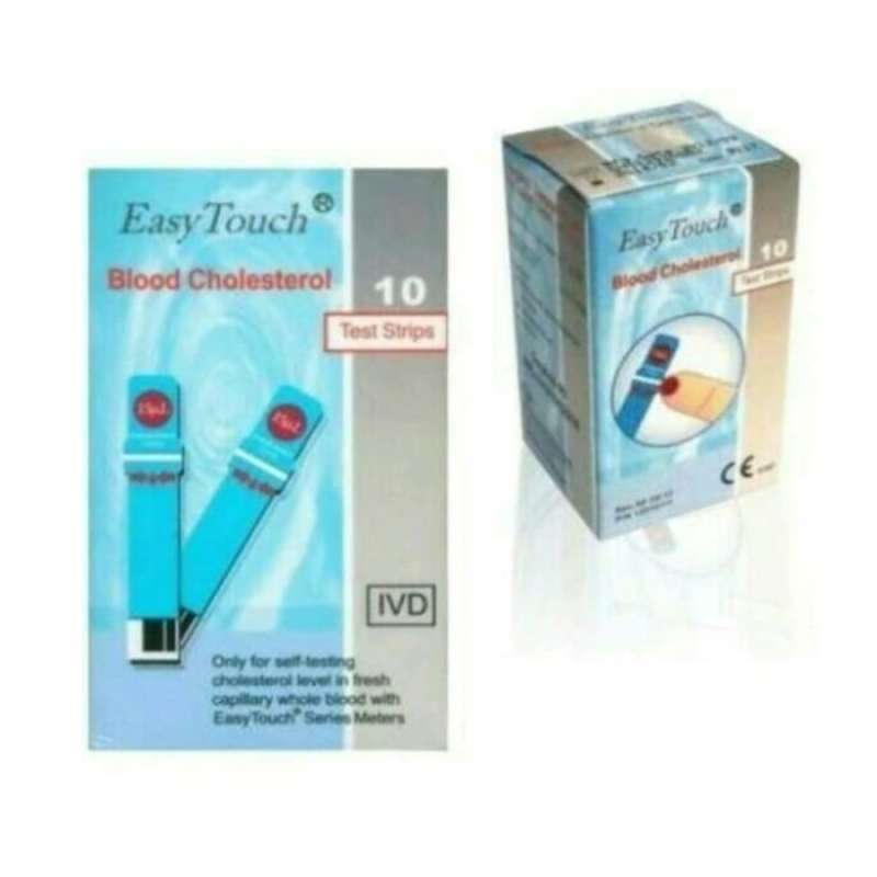 Jual Strip easy touch colestrol isi 10 strip di Seller Rasamedical ...