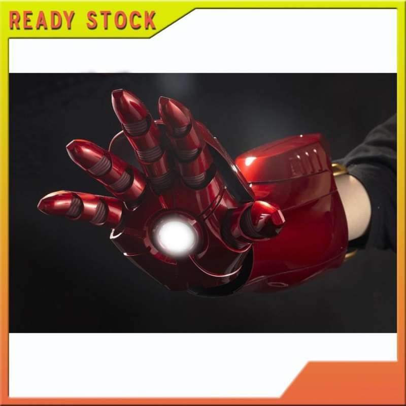 Jual Killerbody 1:1 Iron Man MK7 Wearable Right Arm & Palm LED Light ...