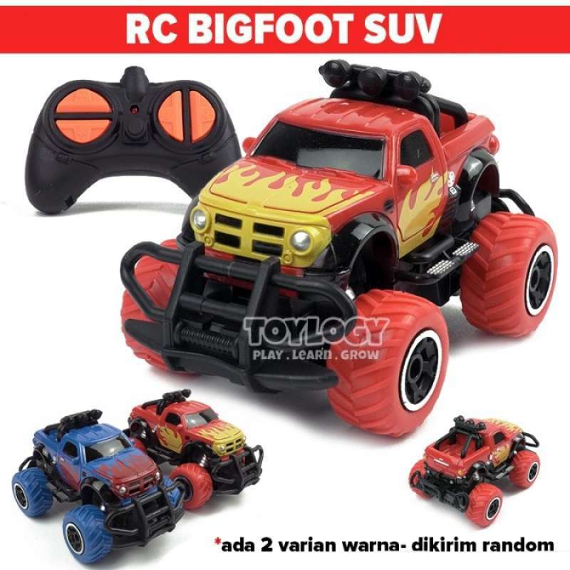 Jual Mainan Rc Rock Crawler Mobil Radio Remote Kontrol Bigfoot Offroad ...