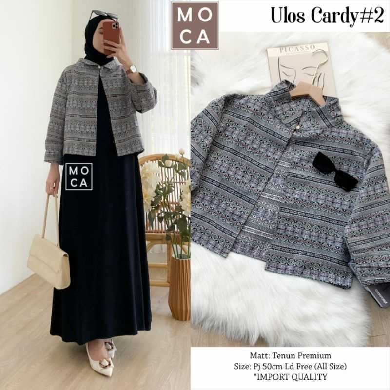 Jual ULOS CARDY BAJU ATASAN WANITA KEKINIAN 2022 TREND FASHION STYLE ...