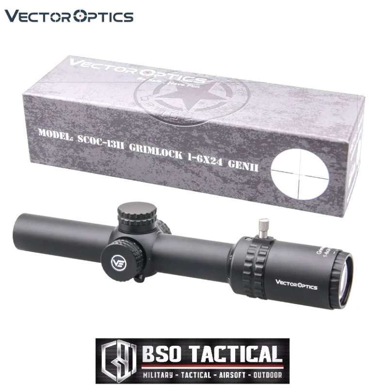 Promo Scope Tactical Vector Optic Grimlock 1-6x24 SFP G2 Telescope ...