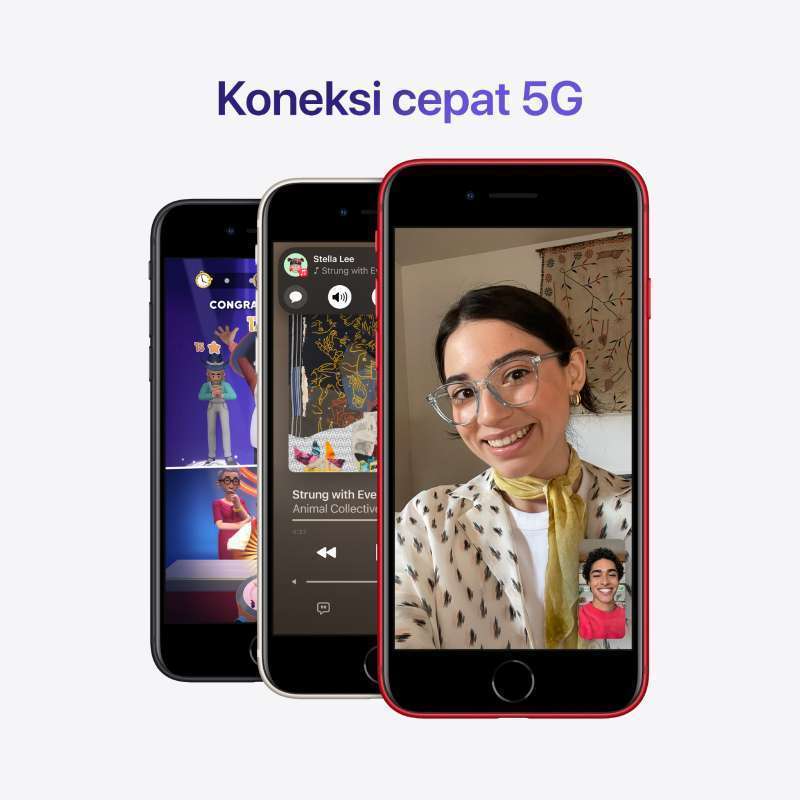 Jual iPhone SE (generasi ke-3) - 64 GB Midnight di Seller Blibli ...