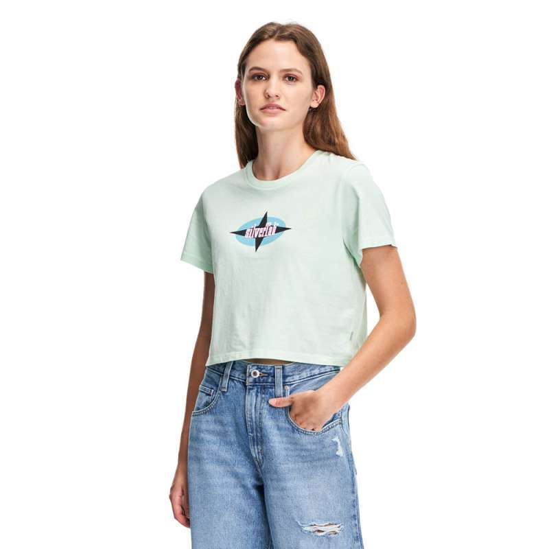 Jual Levi's® Women's Cropped Jordie Tee (a0785-0042) Di Seller Levi's ...