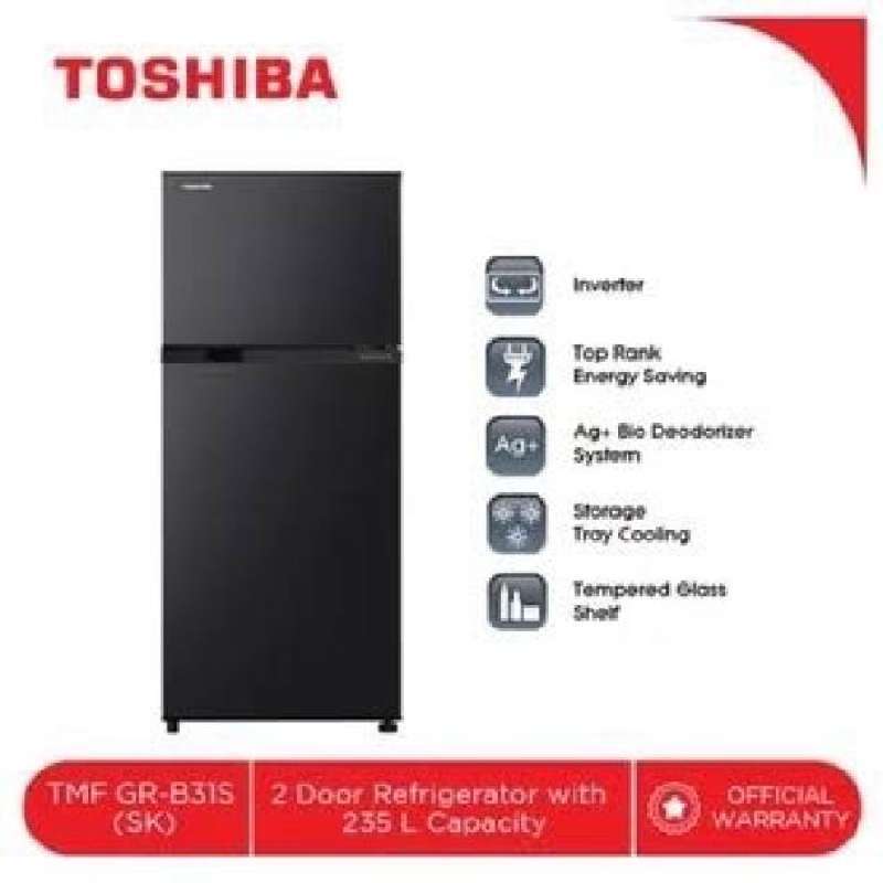 Jual Kulkas Toshiba 2 Pintu tipe 31IS 210 Liter inverter di Seller REY ...