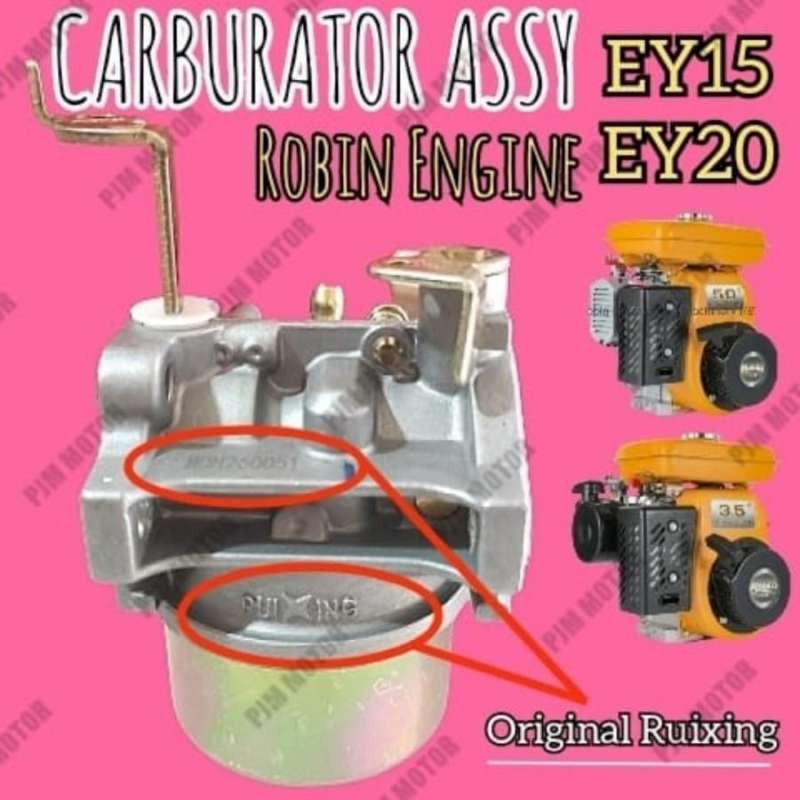 Jual Ruixing Ey15 Carburator karburator mesin pengerak robin Ey20 3.5hp ...