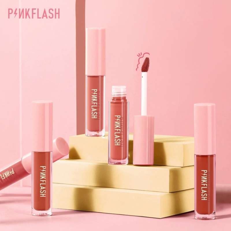 Jual [ Pinkflash ] Lasting Matte Lipcream Lip Cream Lipstick Bpom ...