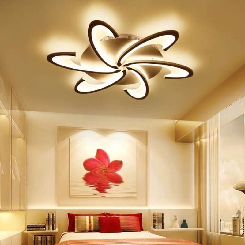 Jual Lampu Plafon Modern Led 3 Warna Model Am90023-6 / Lampu Led Plafon ...