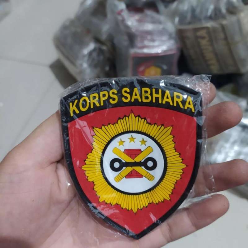 Promo patch rubber perekat KORPS SABHARA Diskon 3% di Seller Jovana ...