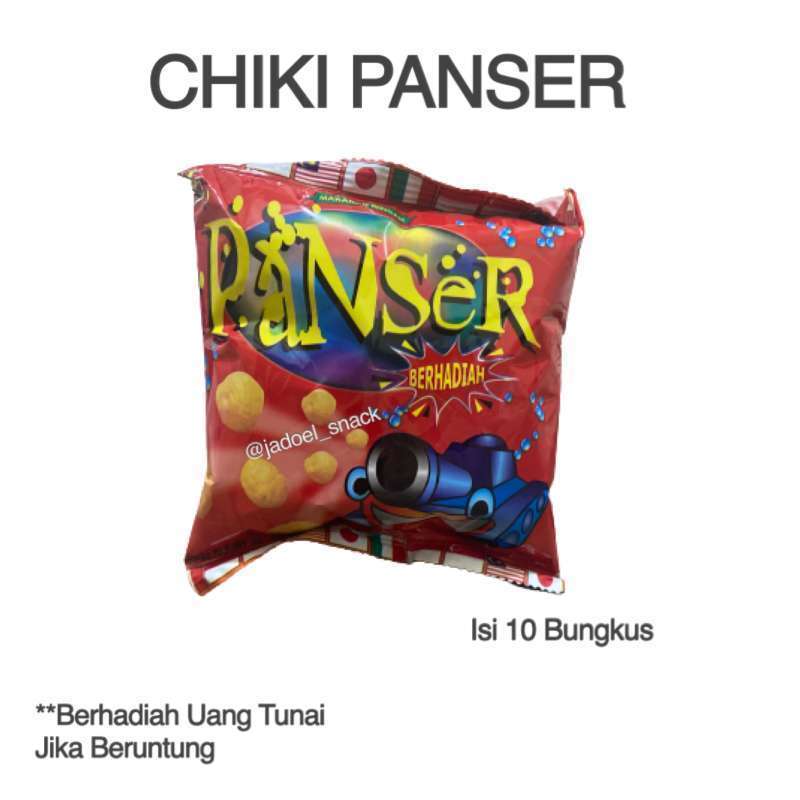 Jual Snack Chiki Panser 1 pcs di Seller Ayie Store - Panyindangan, Kab ...