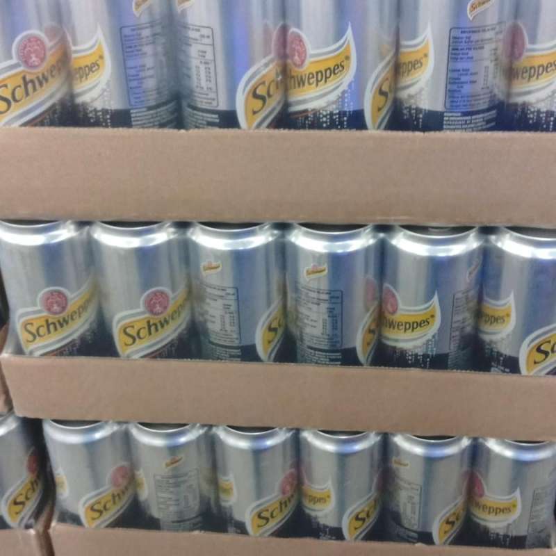 Jual Schweppes Soda Water Can/air Soda 330 Ml Di Seller Classy's Storee ...