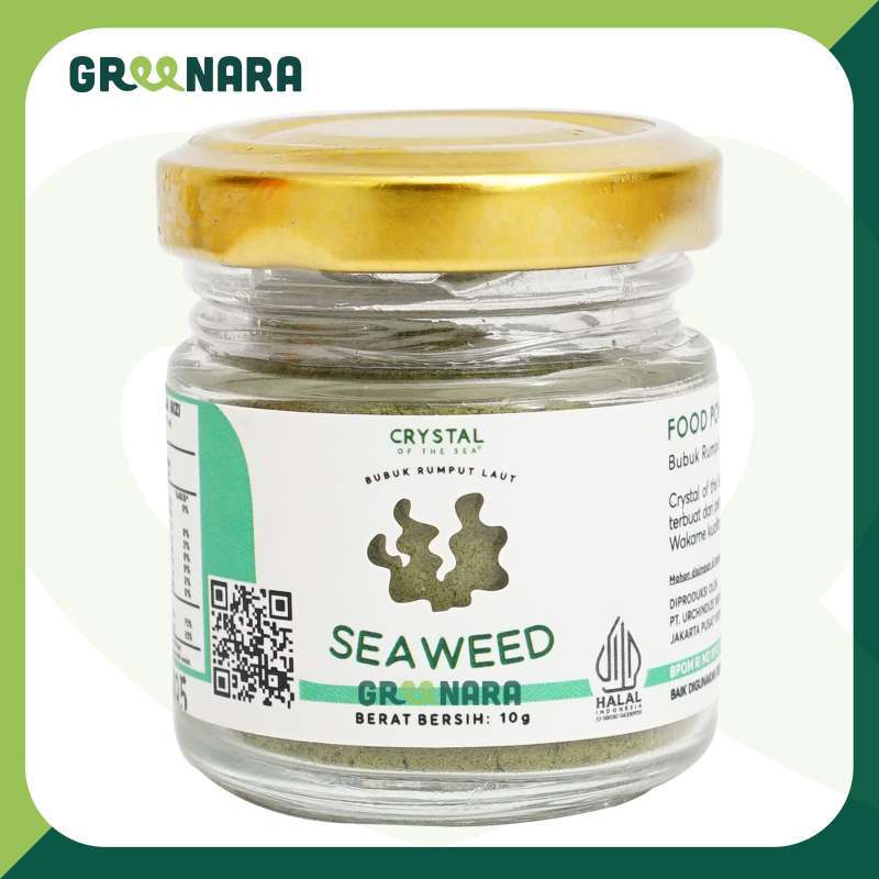 Jual Crystal of the Sea Seaweed Food Powder 10gr/ Bubuk Rumput Laut di ...