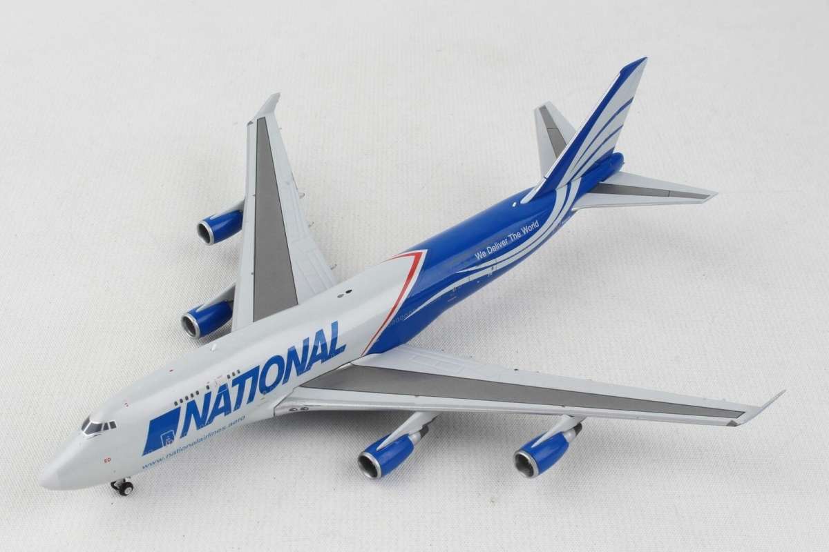 Jual Gemini Jets National Airlines Boeing 747-400F N952CA 1/400 Scale ...