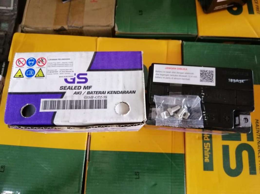 Jual Aki Motor GS ASTRA MF GTZ5S Honda Beat Original di Seller Anugerah ...