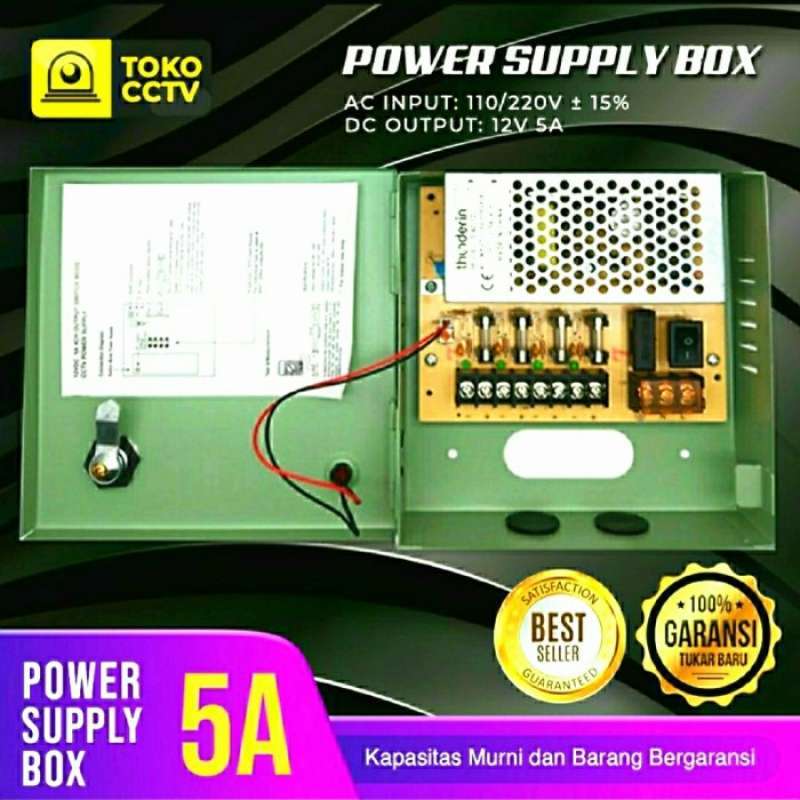Promo Psu Cctv Box 5A 12V Diskon 12% di Seller Asad Store - Cengkareng ...