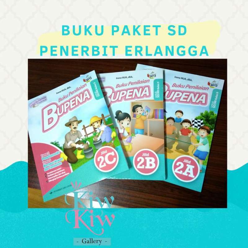 Jual Buku Bupena Kelas 2/ii Sd/mi Semester 2 Jilid 2c & 2d - Erlangga ...
