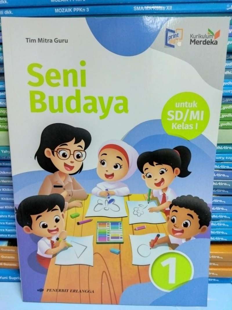 Jual Buku Seni Budaya Kelas 1 Sd/mi Kurikulum Merdeka - Erlangga Di Seller Kiwkiw Gallery ...