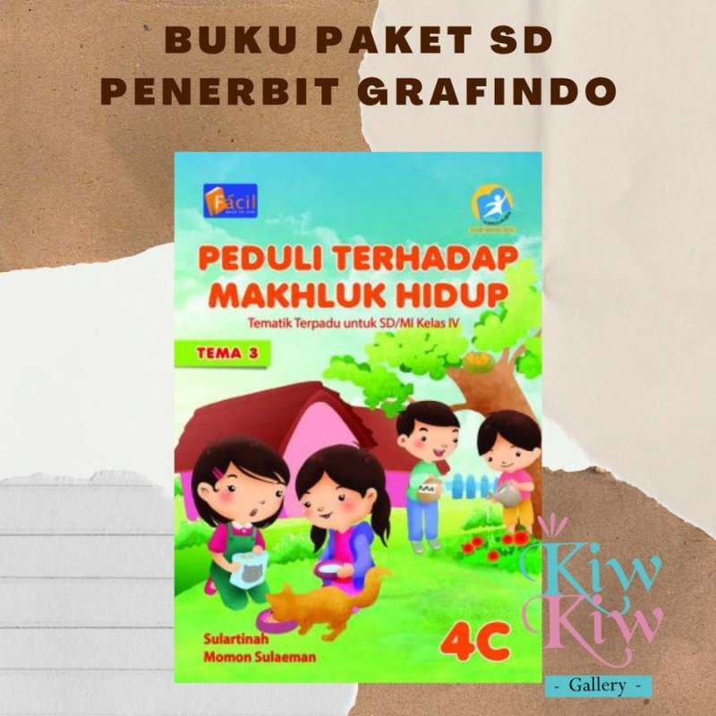 Jual Buku Tematik Terpadu Jilid 4C Kelas 4 / IV SD/MI - Facil di Seller KiwKiw Gallery - Kramat ...