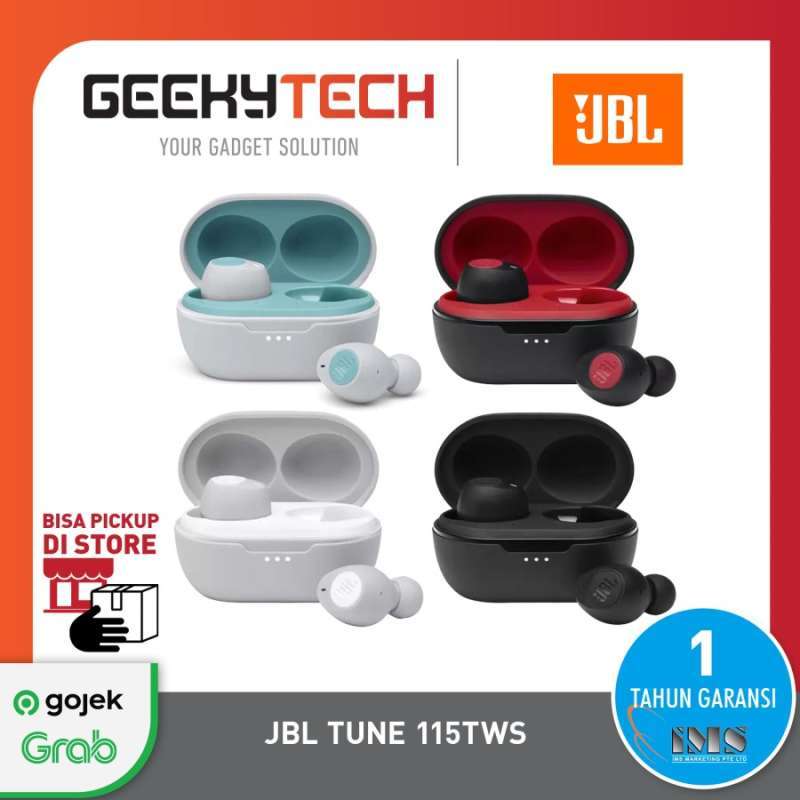 Jual JBL Tune 115 TWS True Wireless Earphone Headset Earbuds- Garansi ...