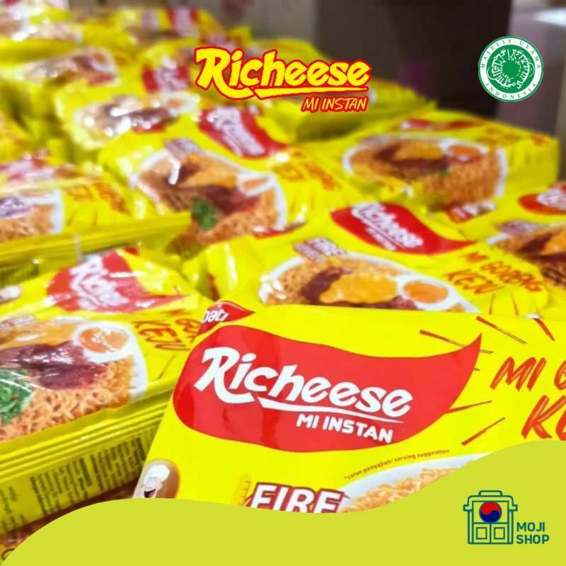 Promo Mie Instan Keju 74g Richeese Mi Instan Kuah Goreng Nabati Kuah ...