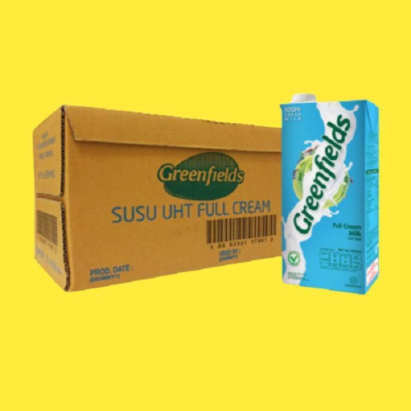 Promo Susu Uht Low Fat Greenfields [12 Pcs X 1 Liter] Diskon 13% Di ...