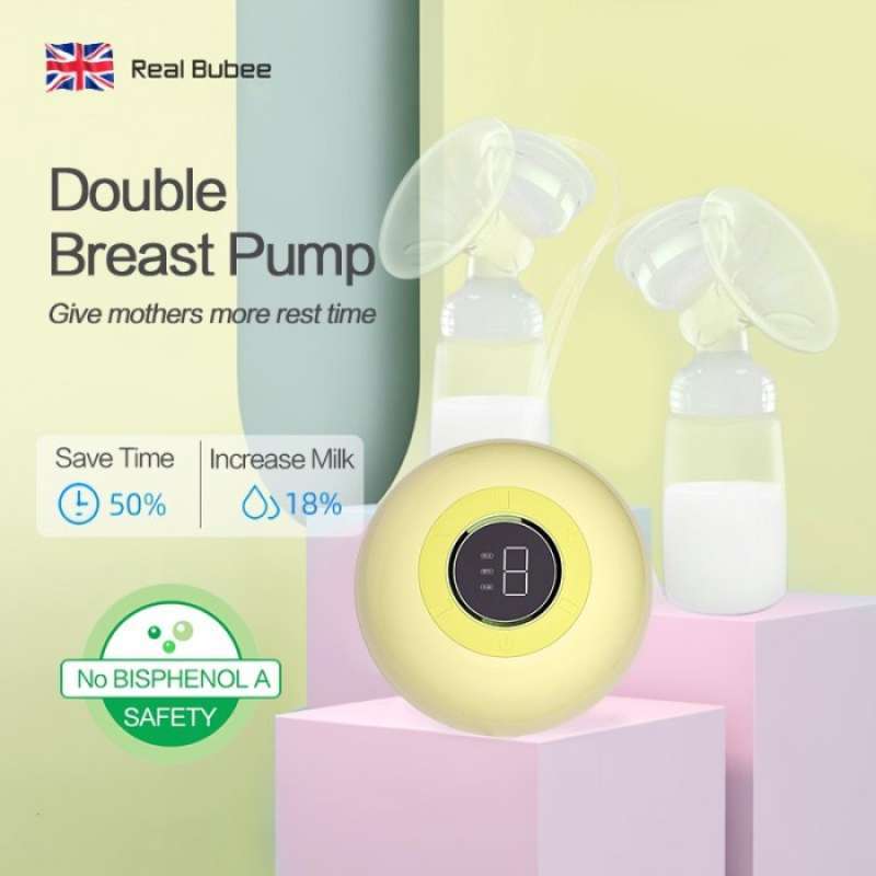 Promo Rechargeable Real Bubee Pompa ASI 8029 Double Electric Breast ...