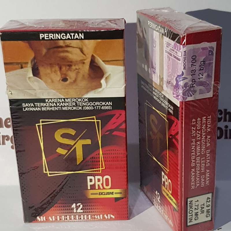Promo Rokok ST Pro filter - 12 Batang di Seller Dirgantara Ahmad - Kab ...