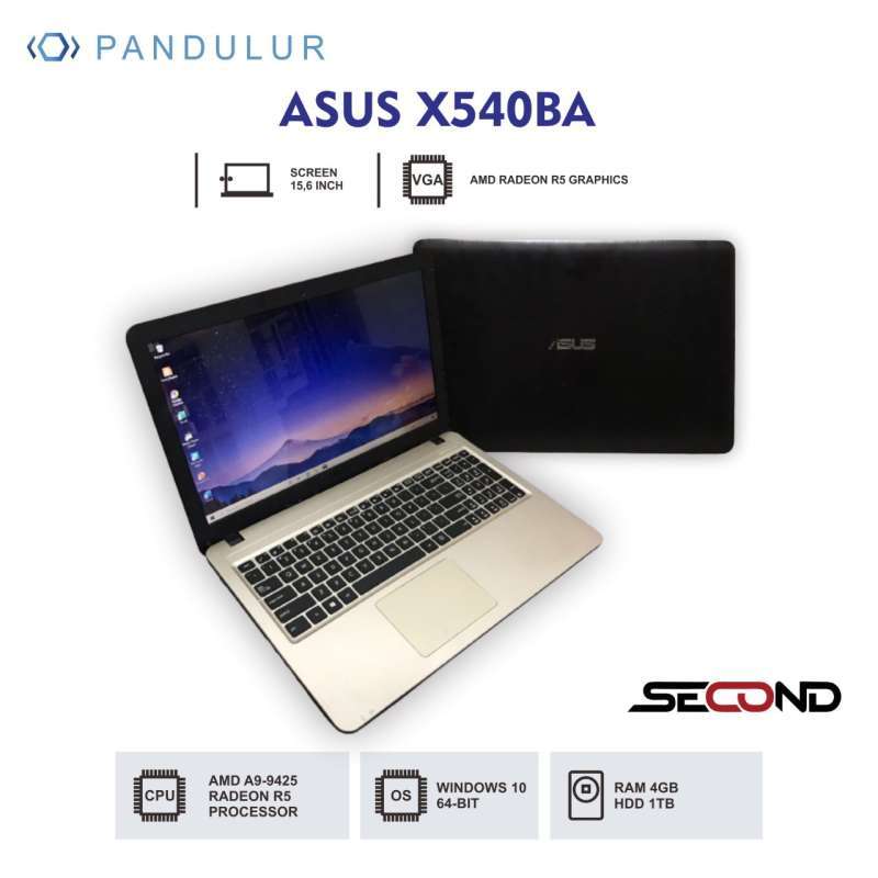 Jual LAPTOP GAMING ASUS X540BA AMD A9 4GB/1TB di Seller Pandulur ...