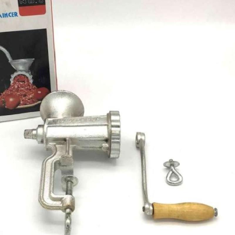 Promo MEAT MINCER NO 8 GILINGAN BESI MANUAL DAGING MIE GETUK BUMBU ...