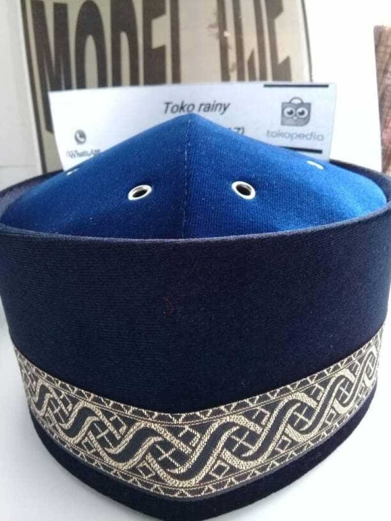 Jual Peci Uje Biru Dongker Renda Ulir di Seller Multi rainy - Rawa ...