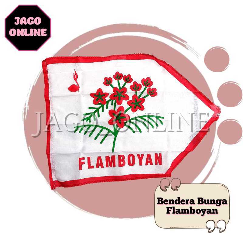 Jual Logo Bordir Bet Tanda Bendera Regu Pramuka Bunga Bintang Putra ...