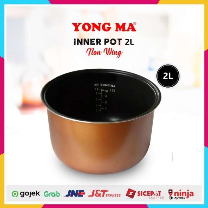Jual Panci Teflon Magic Com Yong Ma - INNERPOT - Tipe Non Wing - 2L di ...