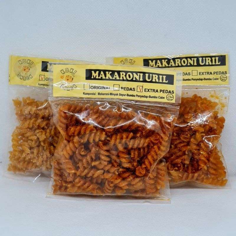 Jual MAKARONI URIL KOKI SNACK di Seller ERGER - Kota Tasikmalaya, Jawa ...