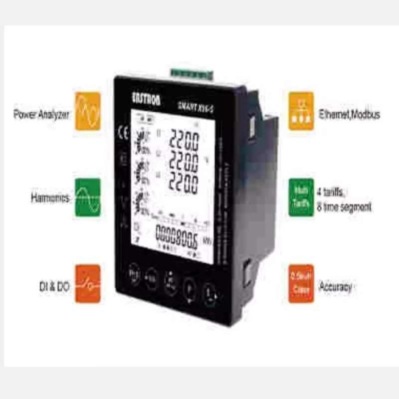 Jual Electric Smart Meter Tcp/ip & Modbus Kwh Energy & Power Analyser ...
