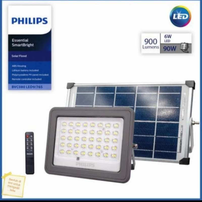 Promo Philips Bvc080 Led9 Solar Floodlight Diskon 16% di Seller Mita Electronic - Kota Jakarta ...