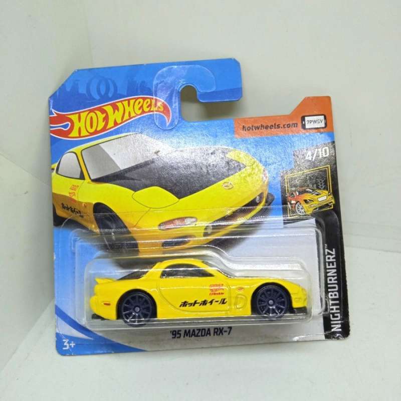 Jual Hot Wheels Short card Mazda RX7 kuning di Seller Duel Garage ...