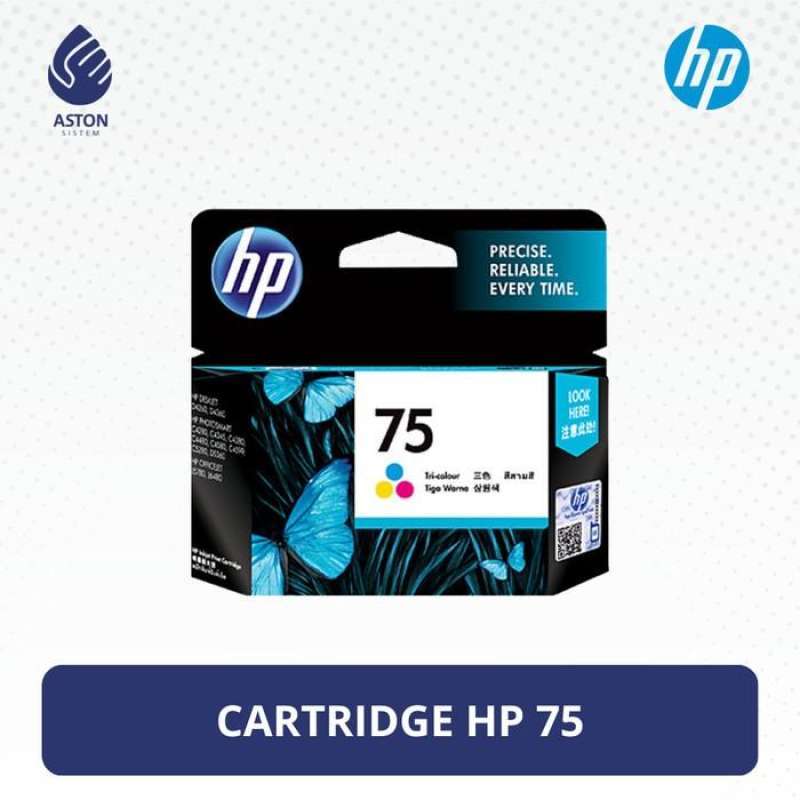 Jual Cartridge Printer HP 75 Color 100% Original di Seller Aston ...