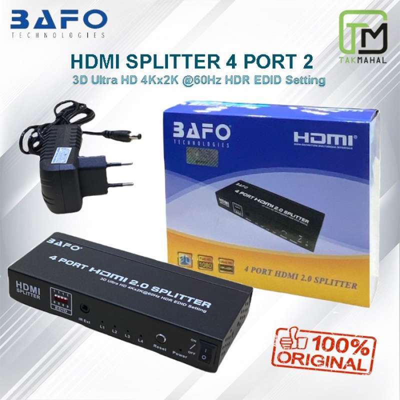 Jual Hdmi Splitter Bafo 4 Port - Splitter Hdmi Bafo 4 Port di Seller ... Jual Hdmi Splitter Bafo 4 Port - Splitter Hdmi Bafo 4 Port di Seller ...