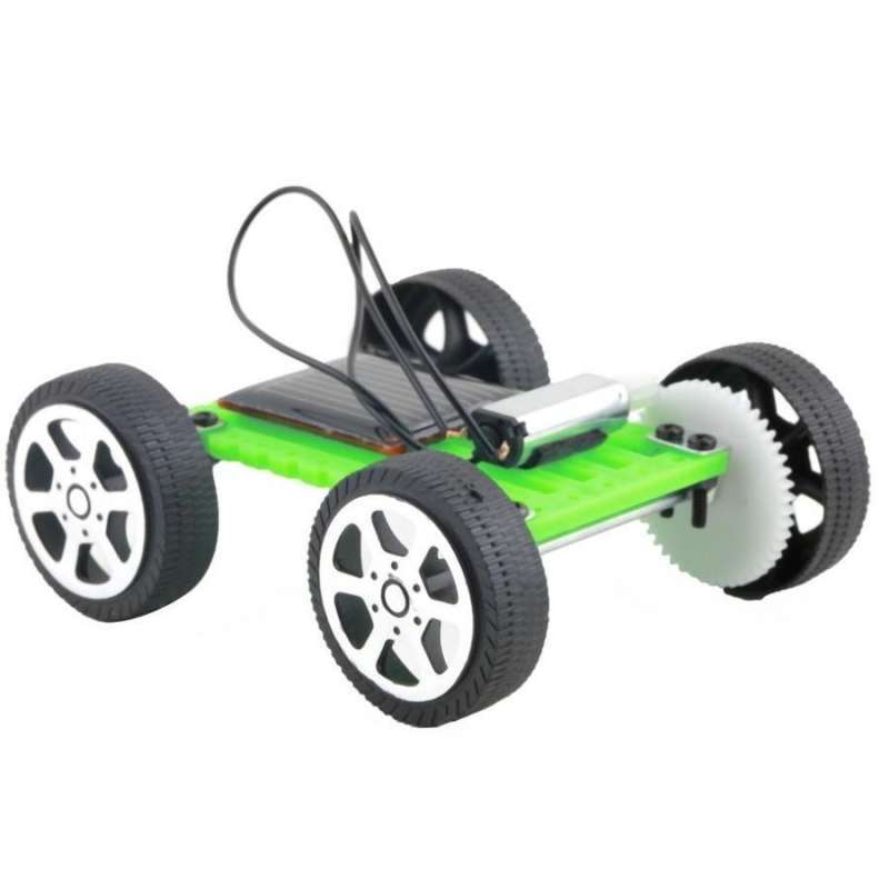 Jual Mini Solar Toy Diy Car Children Educational Puzzle Iq Robot - Tm ...