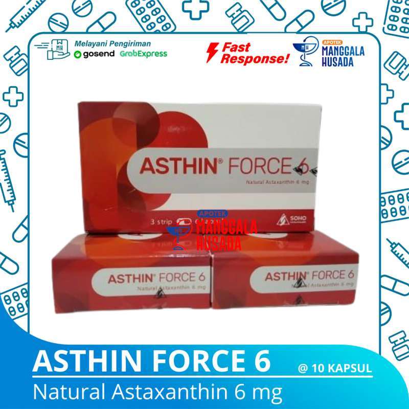 Jual ASTHIN FORCE 6 PER STRIP @ 10 KAPSUL di Seller APOTEK MANGGALA ...