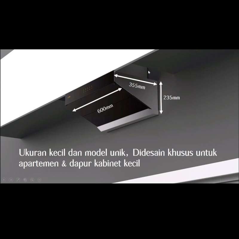 Promo Fotile Cooker Hood 60cm Zmg6009 Penghisap Asap 60cm Zmg 6009 Diskon 41% Di Seller Rumahku ...